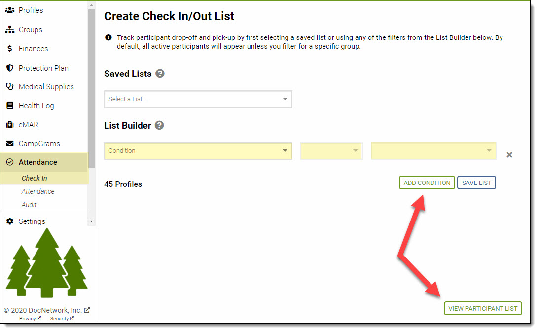 Attendance – DocNetwork Help Center