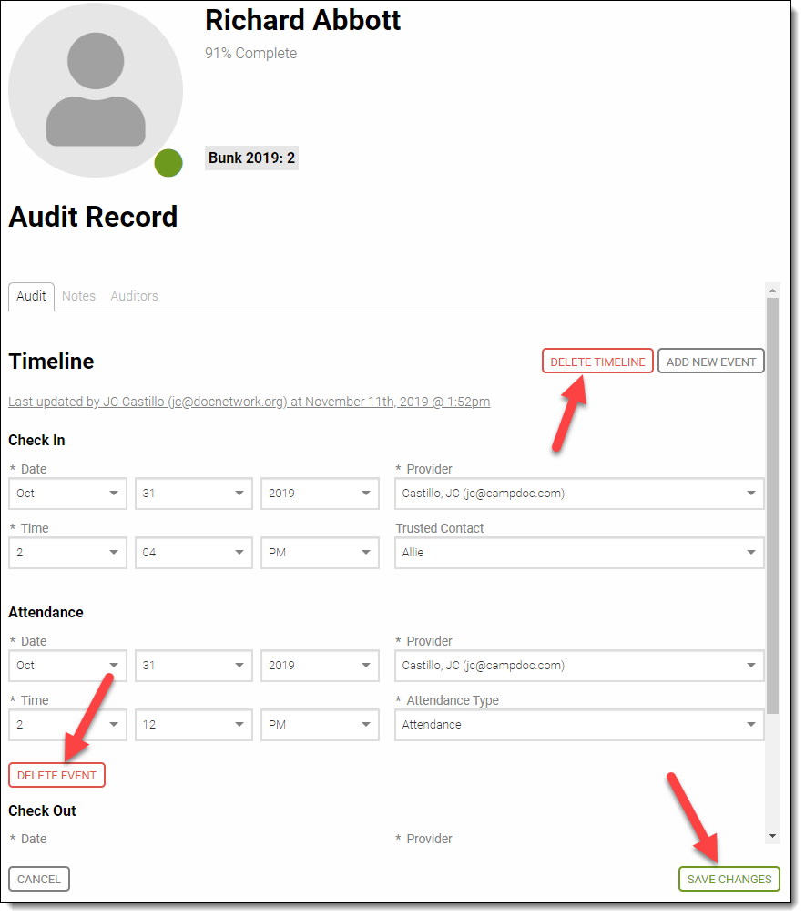 Attendance – DocNetwork Help Center