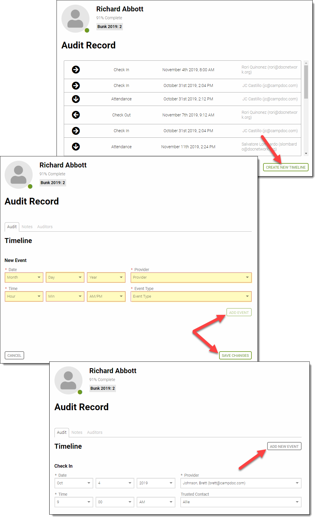 Attendance – DocNetwork Help Center