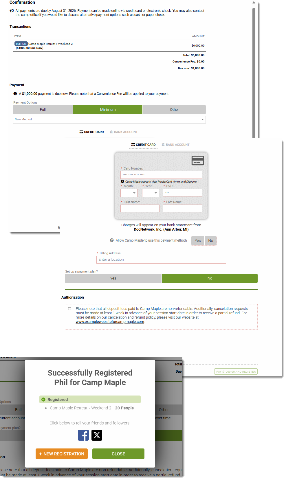 Group Registration: Organizer's Quick Guide – DocNetwork Help Center